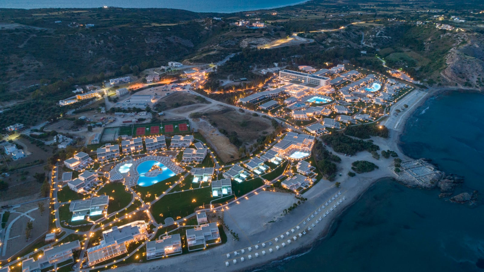 Development of 5-star resort Ikos Aria in Kos island - Direct Team